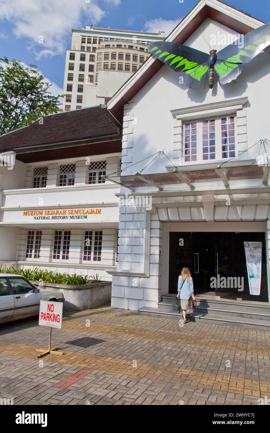 The old wing of the Sarawak Museum, housing the Natural History Museum ...