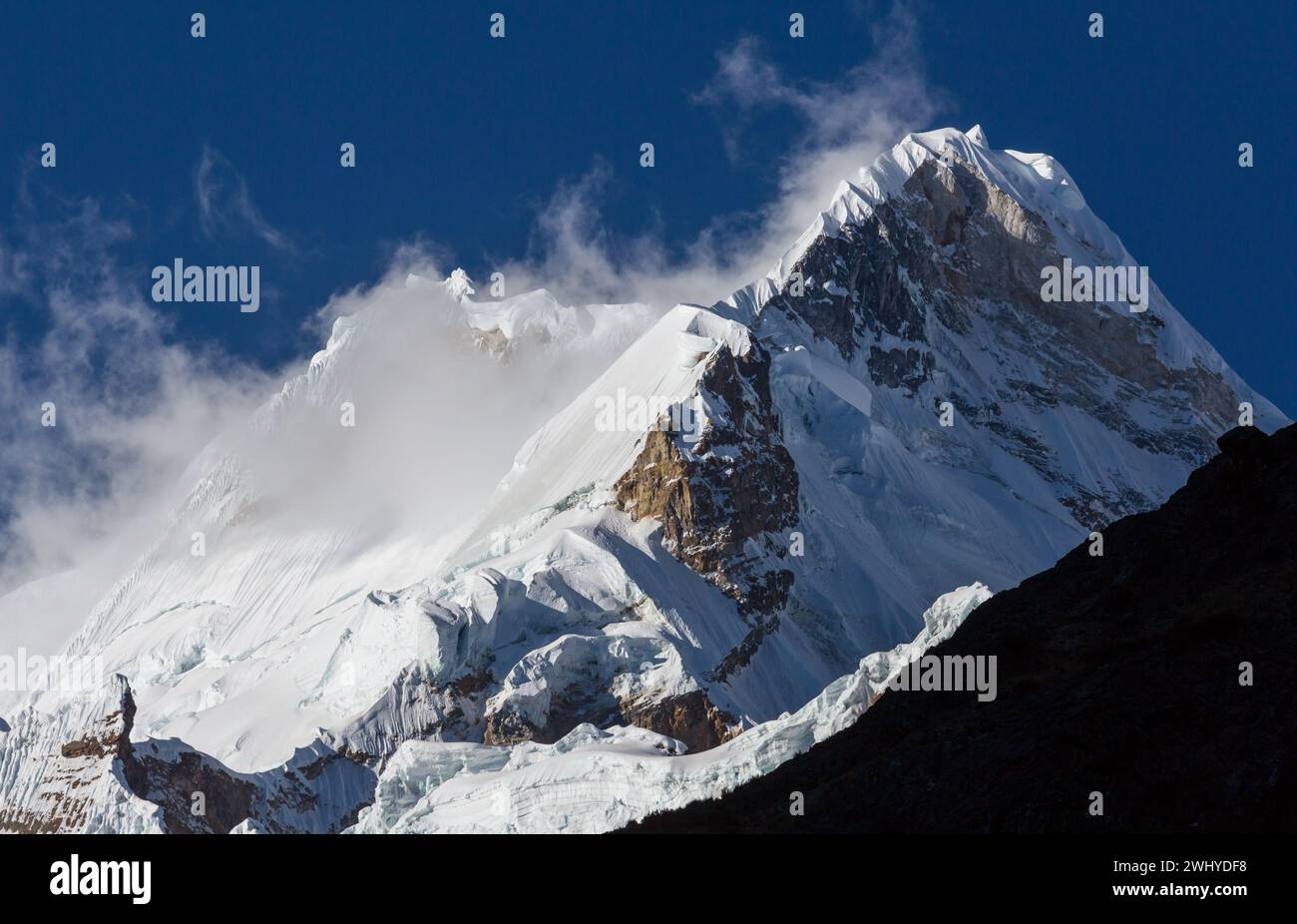 The Cordillera Blanca in the northern Andes of Peru is the highest ...