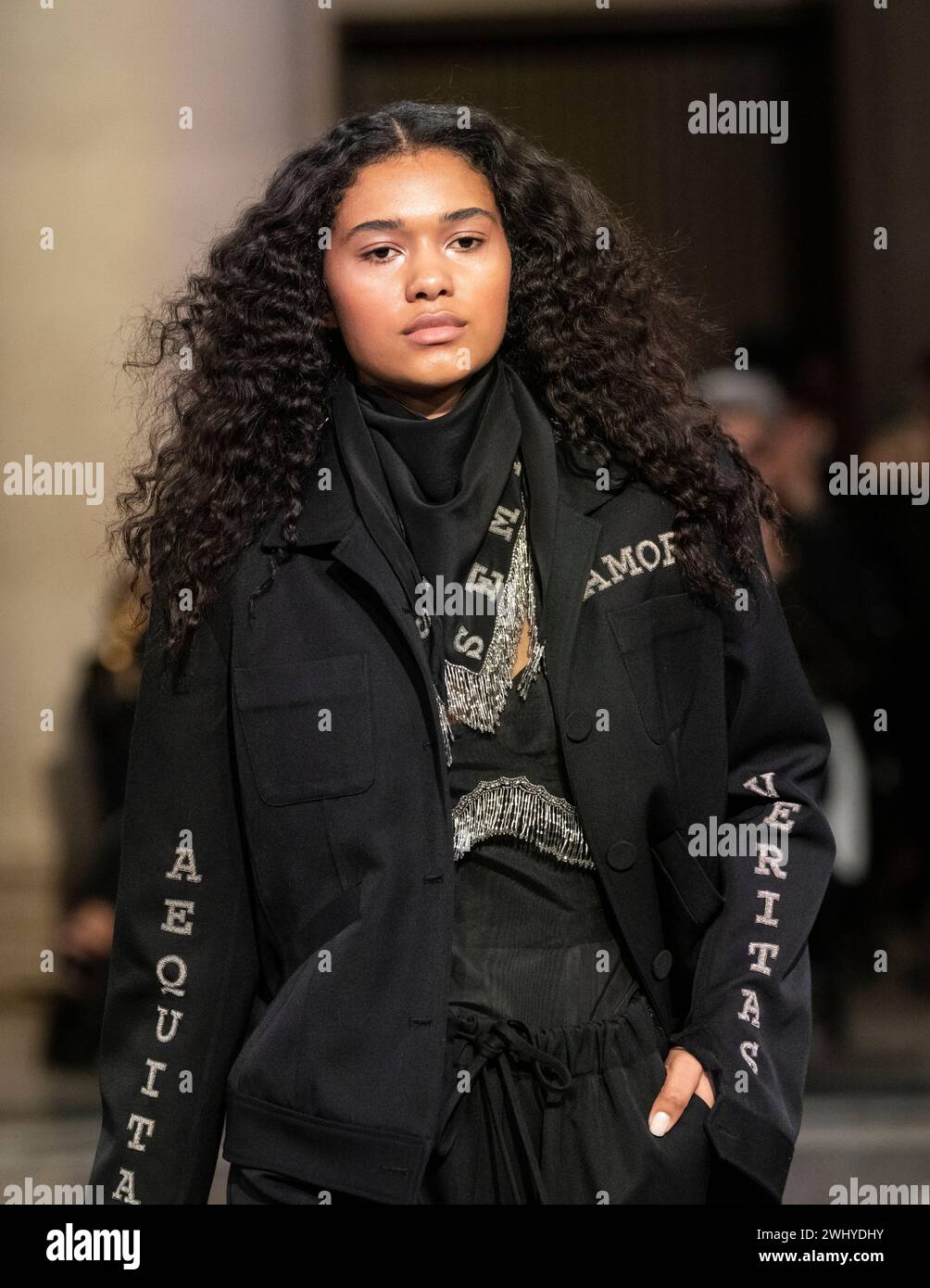 Model walks runway for Cucculelli Shaheen by Anthony Cucculelli and ...