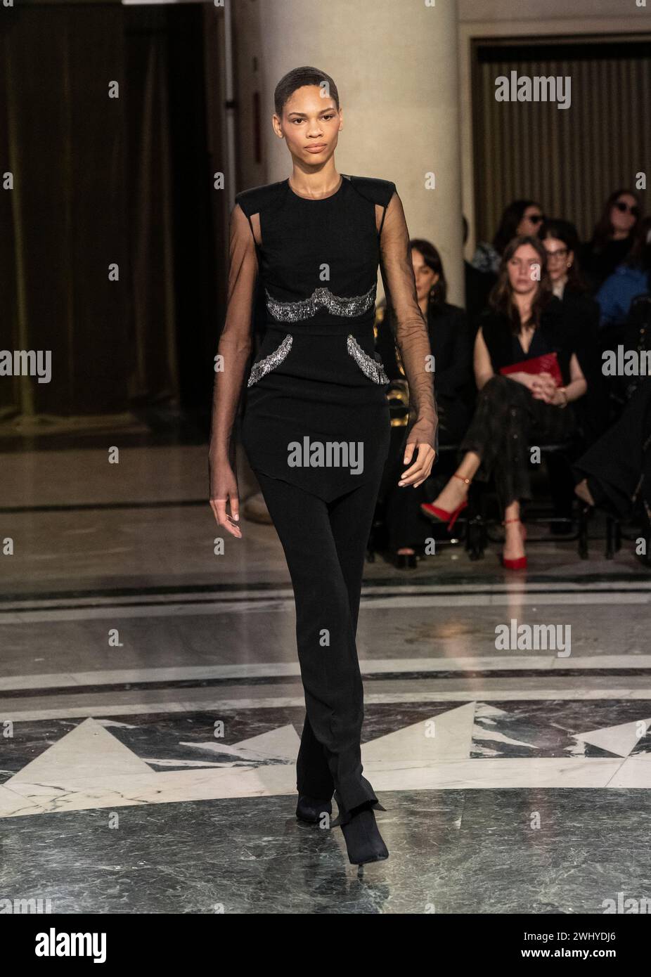 Model walks runway for Cucculelli Shaheen by Anthony Cucculelli and ...