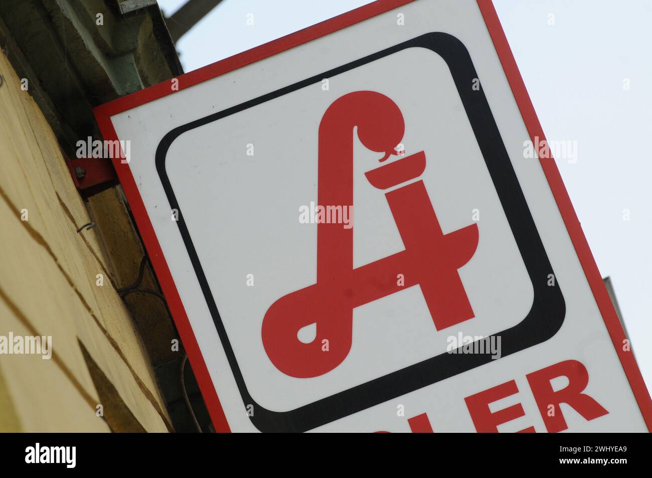 Sign or logo of a pharmacy or drugstore Stock Photo - Alamy