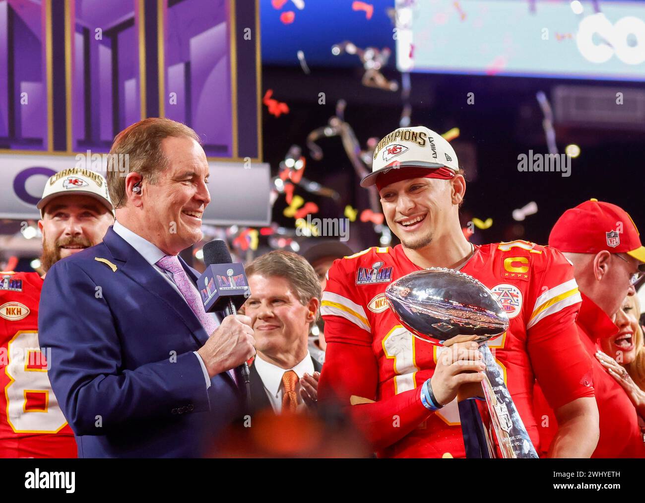 Las Vegas, United States. 11th Feb, 2024. Kansas City Chiefs ...