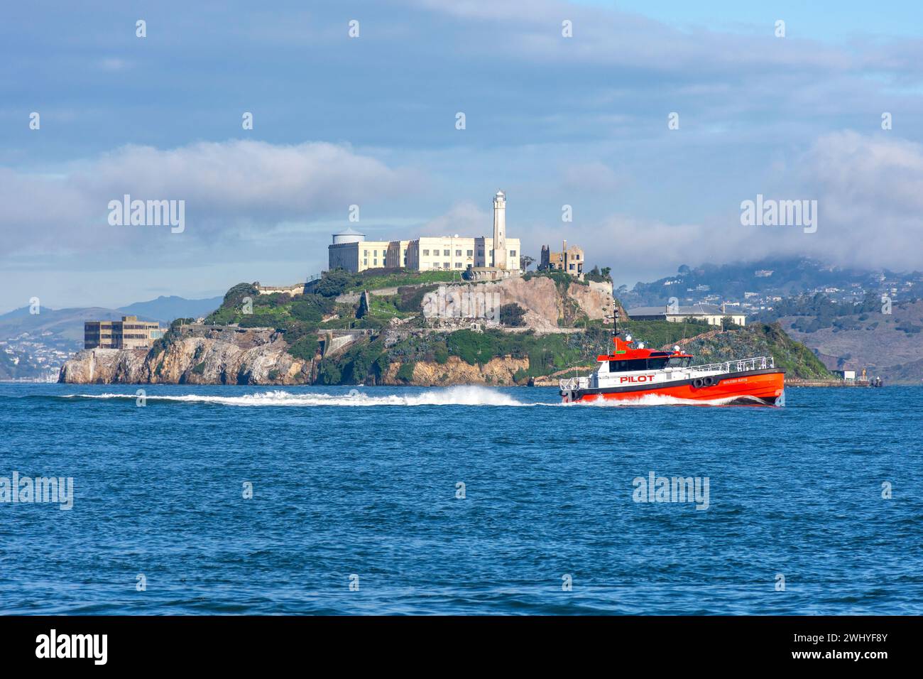 Pilot boat fort mason historic historical landmark bay alcatraz hi-res ...