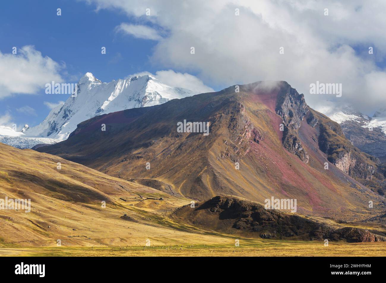 The Cordillera Blanca in the northern Andes of Peru is the highest ...