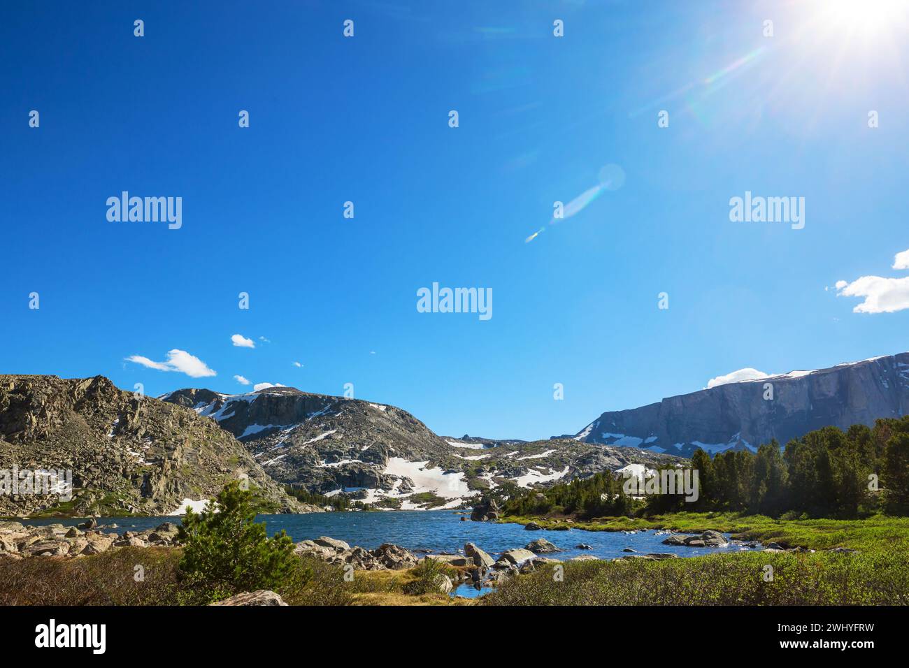 The Wind River Range, or Winds for short, is a mountain range in the ...