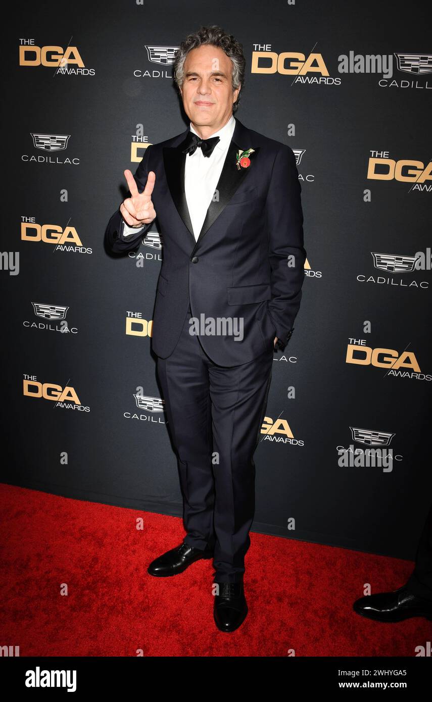 Beverly Hills, California, USA. 10th Feb, 2024. Mark Ruffalo attends ...