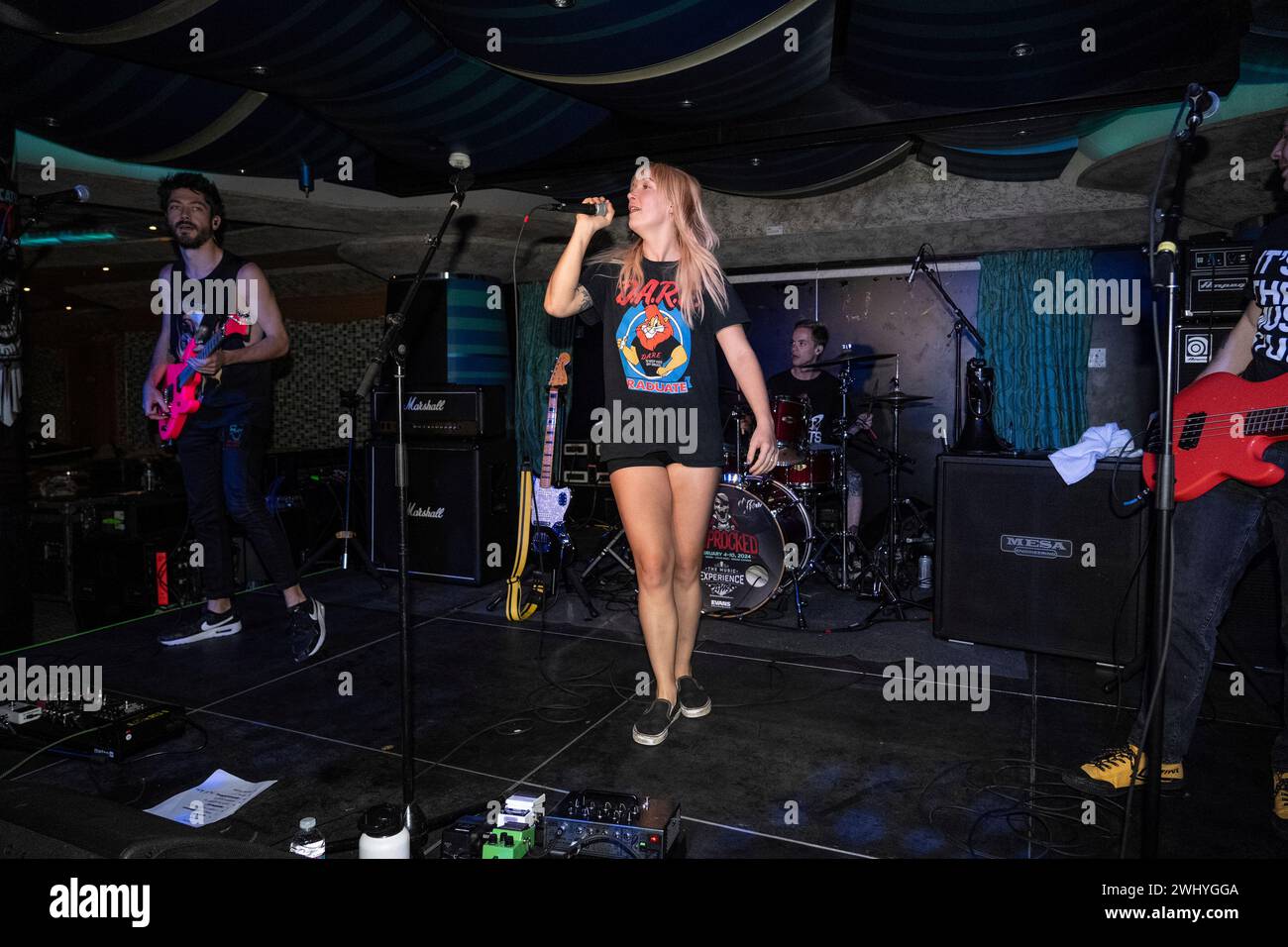 Winona Fighter performs on board the Carnival Magic during day four of ...