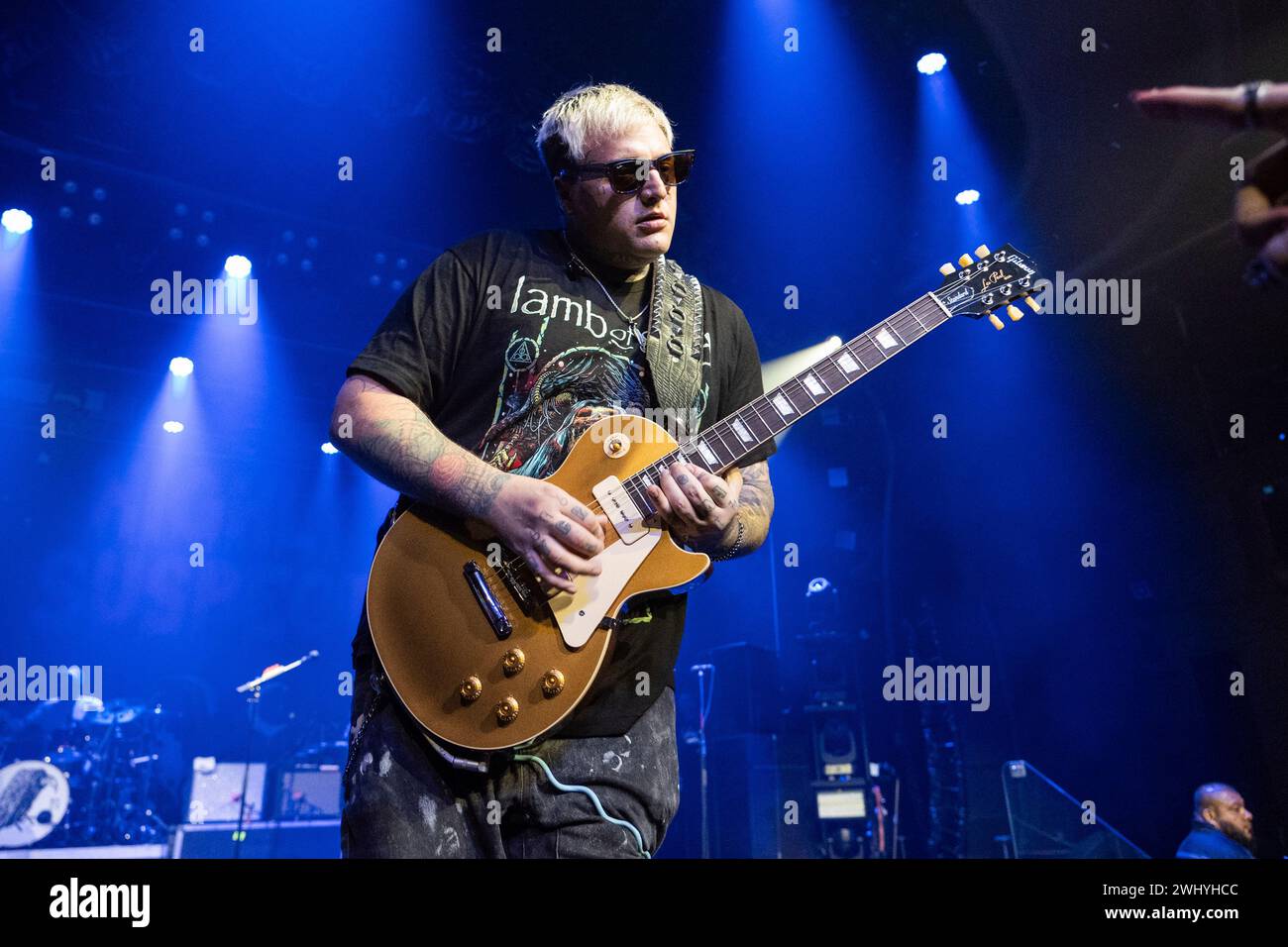 Johnny Stevens of Highly Suspect performs on board the Carnival Magic ...