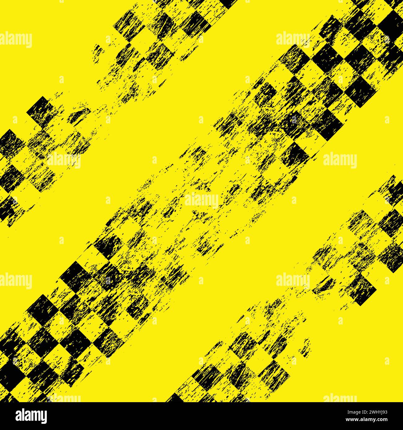 Crossed yellow flags Stock Vector Images - Alamy