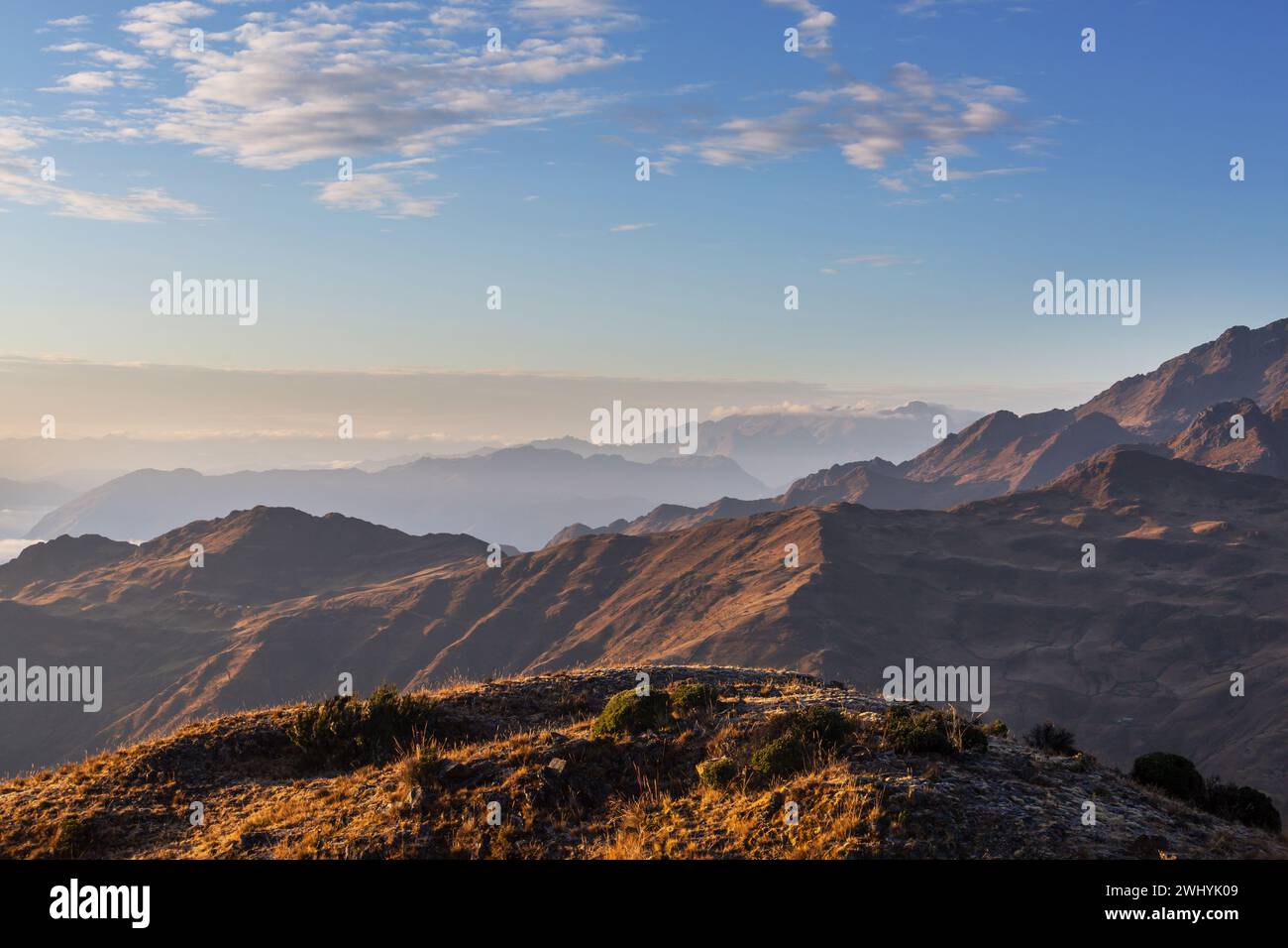 The Cordillera Blanca in the northern Andes of Peru is the highest ...