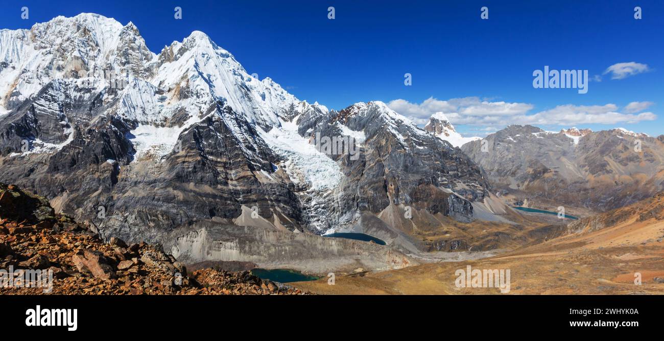 The Cordillera Blanca in the northern Andes of Peru is the highest ...