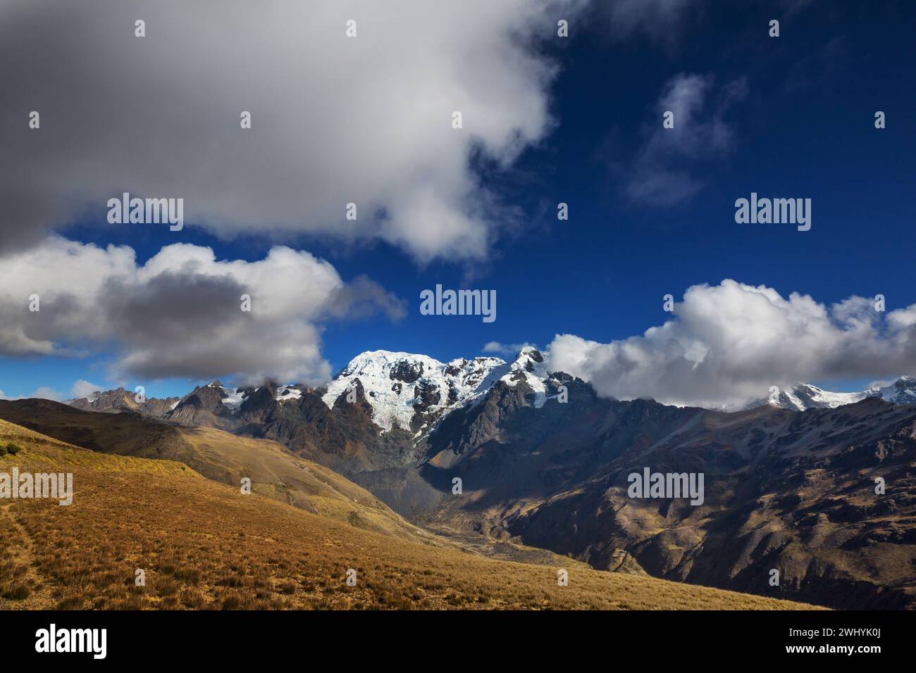 The Cordillera Blanca in the northern Andes of Peru is the highest ...