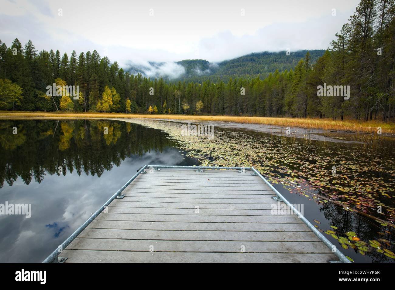 Idaho lake dock hi-res stock photography and images - Alamy