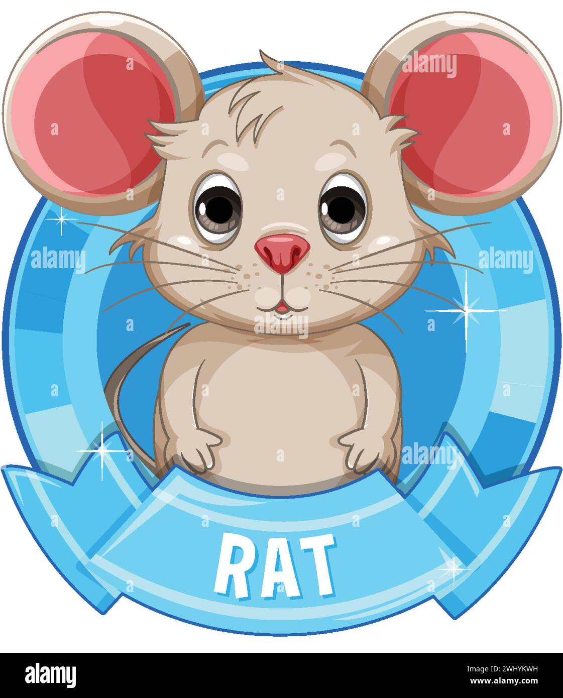 Illustrated circular Stock Vector Images - Alamy