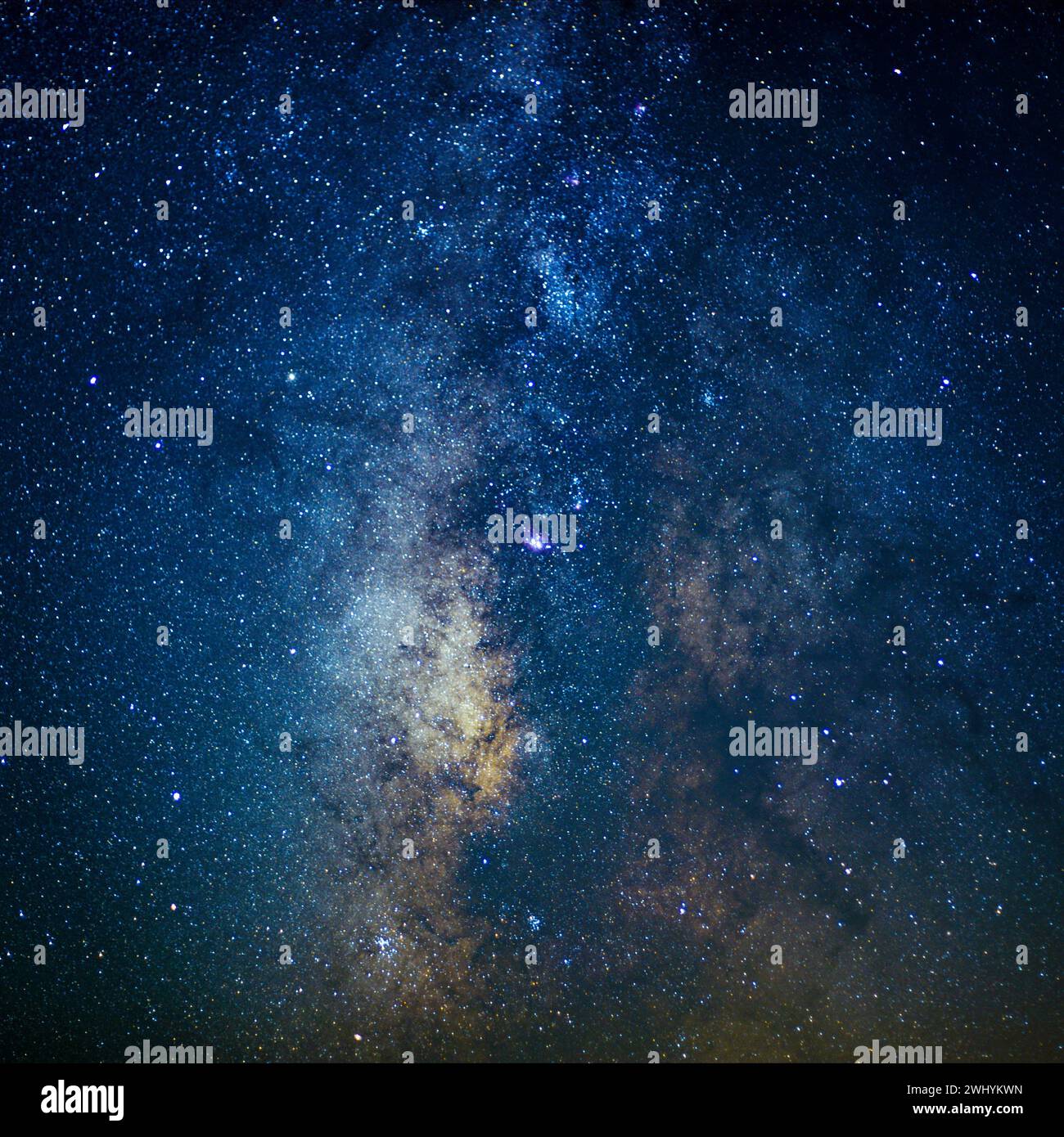 Milky Way, Rising, Soda Lake, Central California, Night sky ...