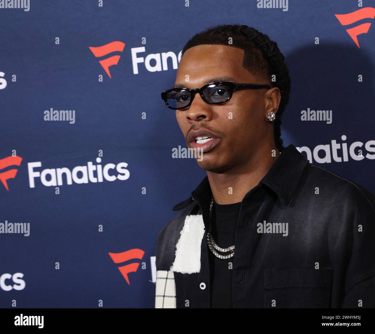 Las Vegas, USA. 10th Feb, 2024. Lil Baby arriving to Michael Rubin's ...