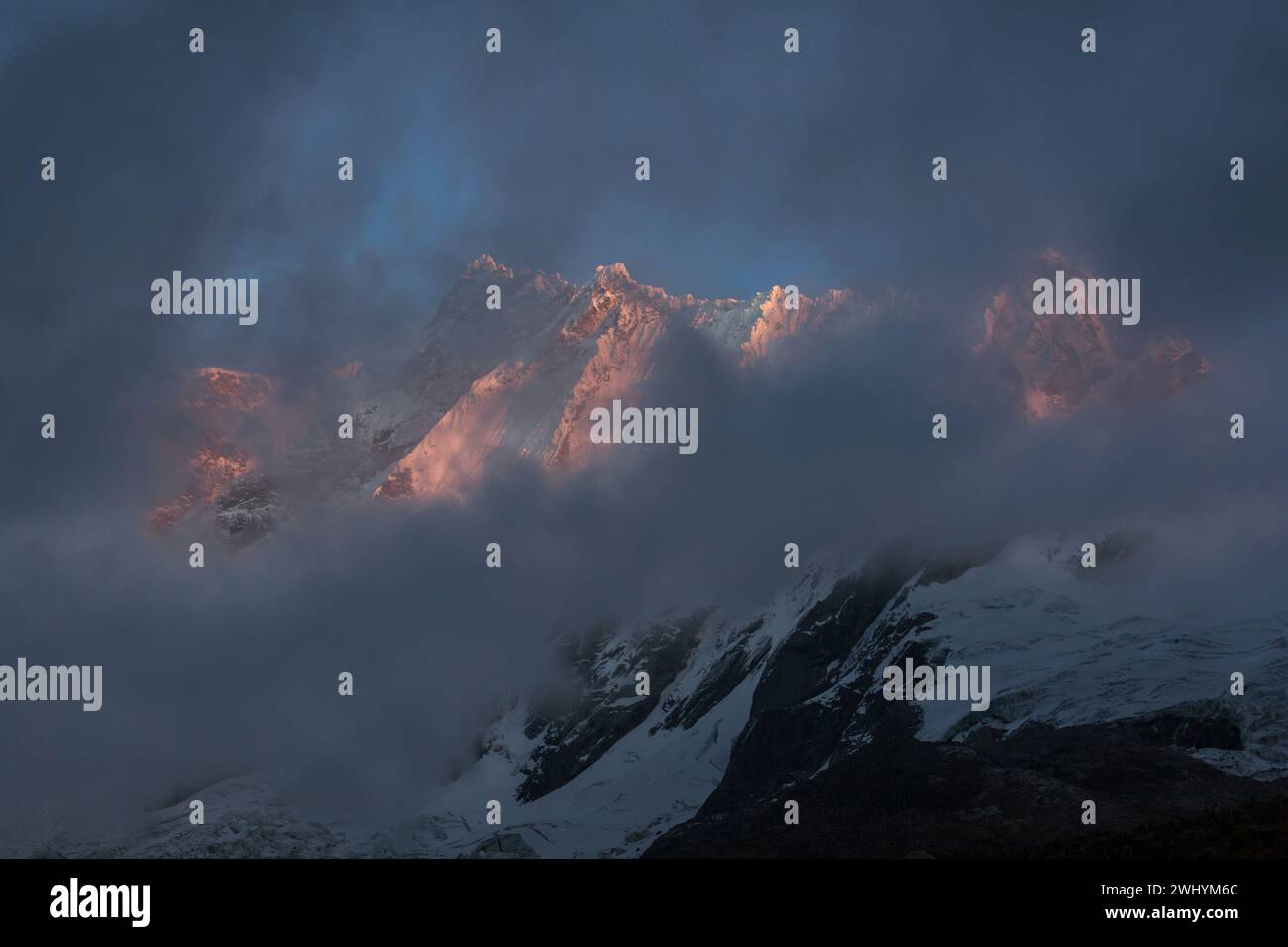 The Cordillera Blanca in the northern Andes of Peru is the highest ...