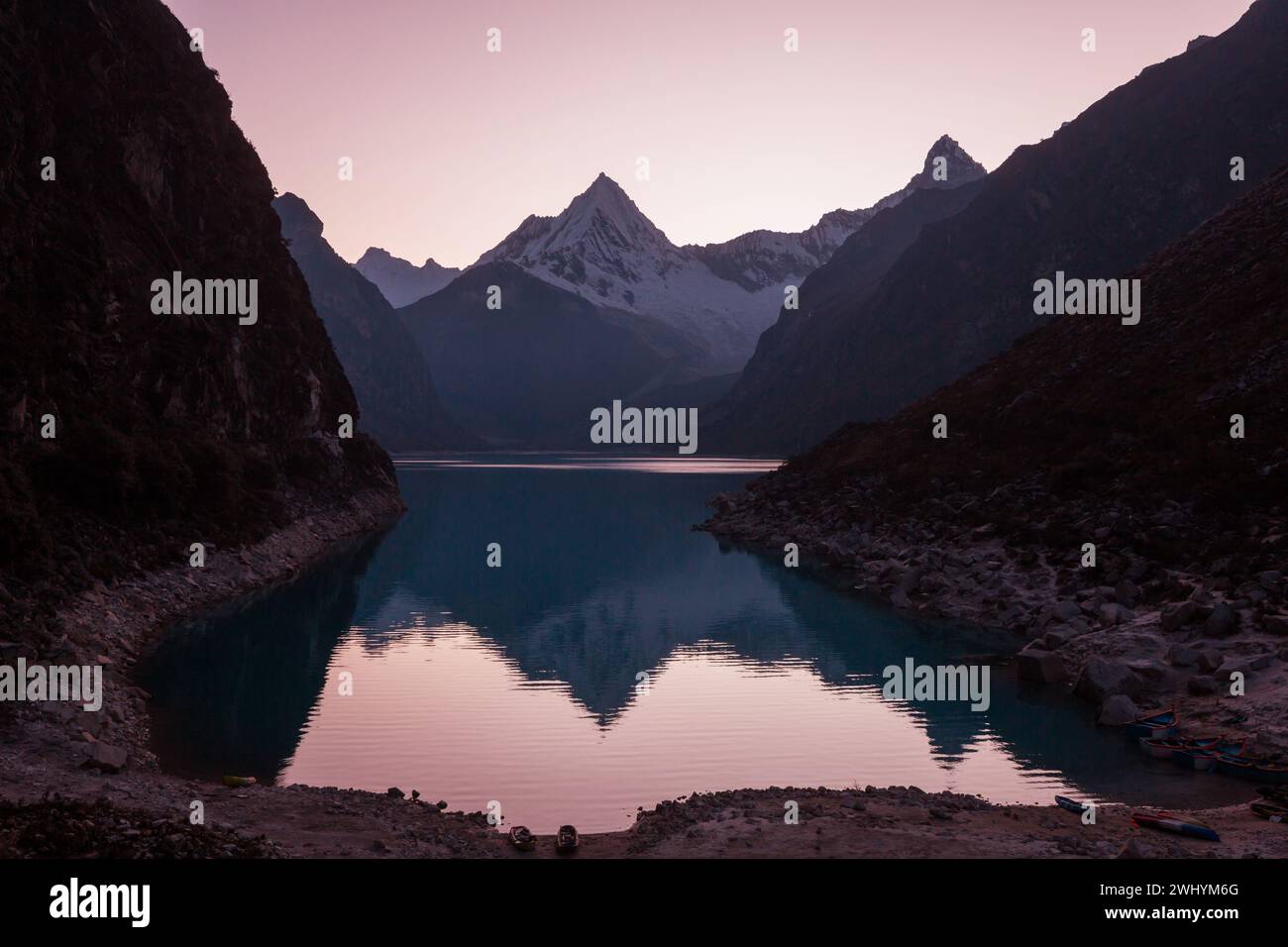 The Cordillera Blanca in the northern Andes of Peru is the highest ...