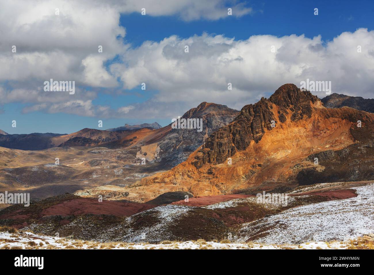 The Cordillera Blanca in the northern Andes of Peru is the highest ...