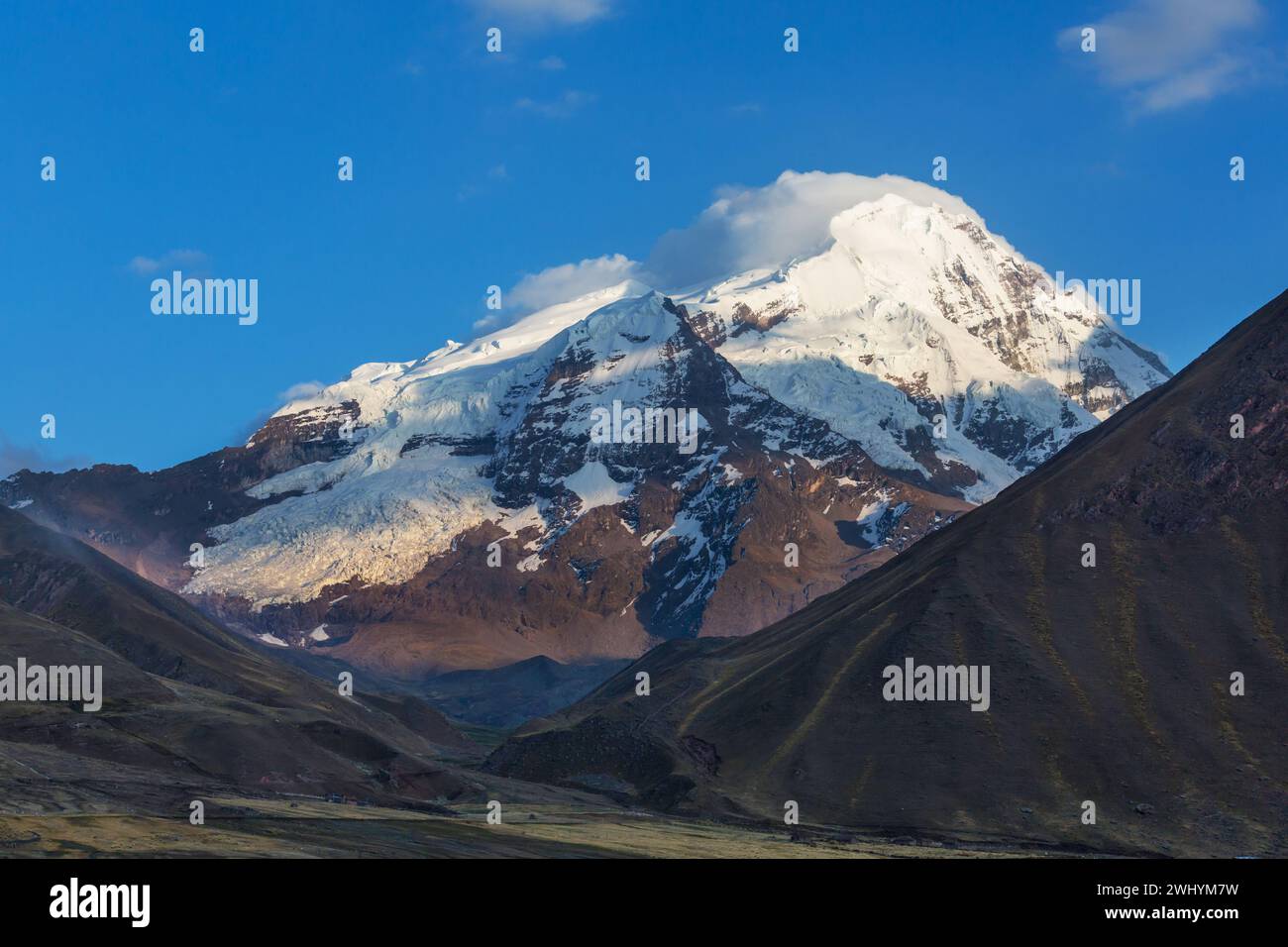 The Cordillera Blanca in the northern Andes of Peru is the highest ...