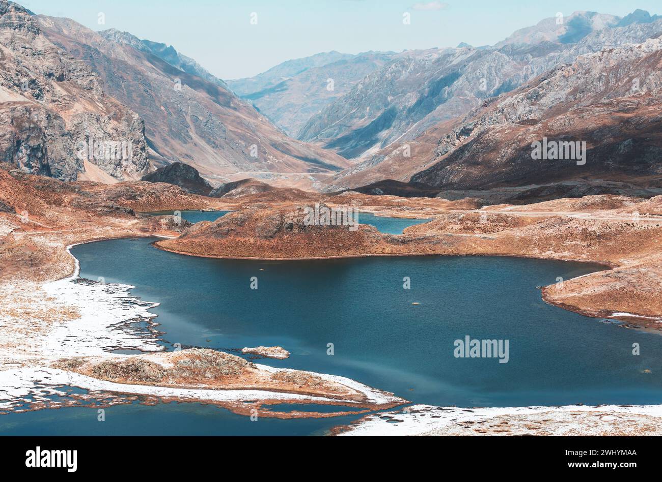The Cordillera Blanca in the northern Andes of Peru is the highest ...