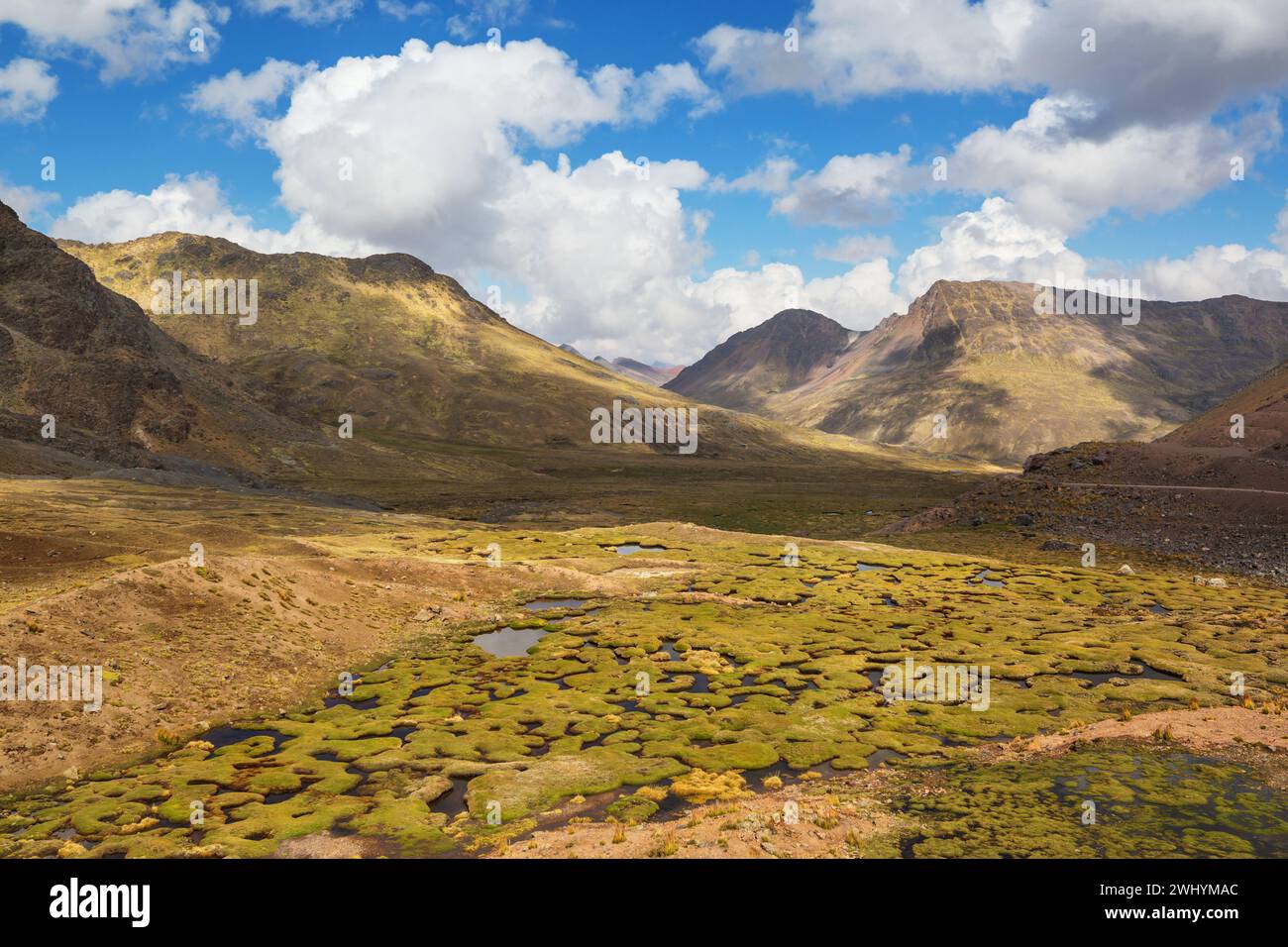 The Cordillera Blanca in the northern Andes of Peru is the highest ...