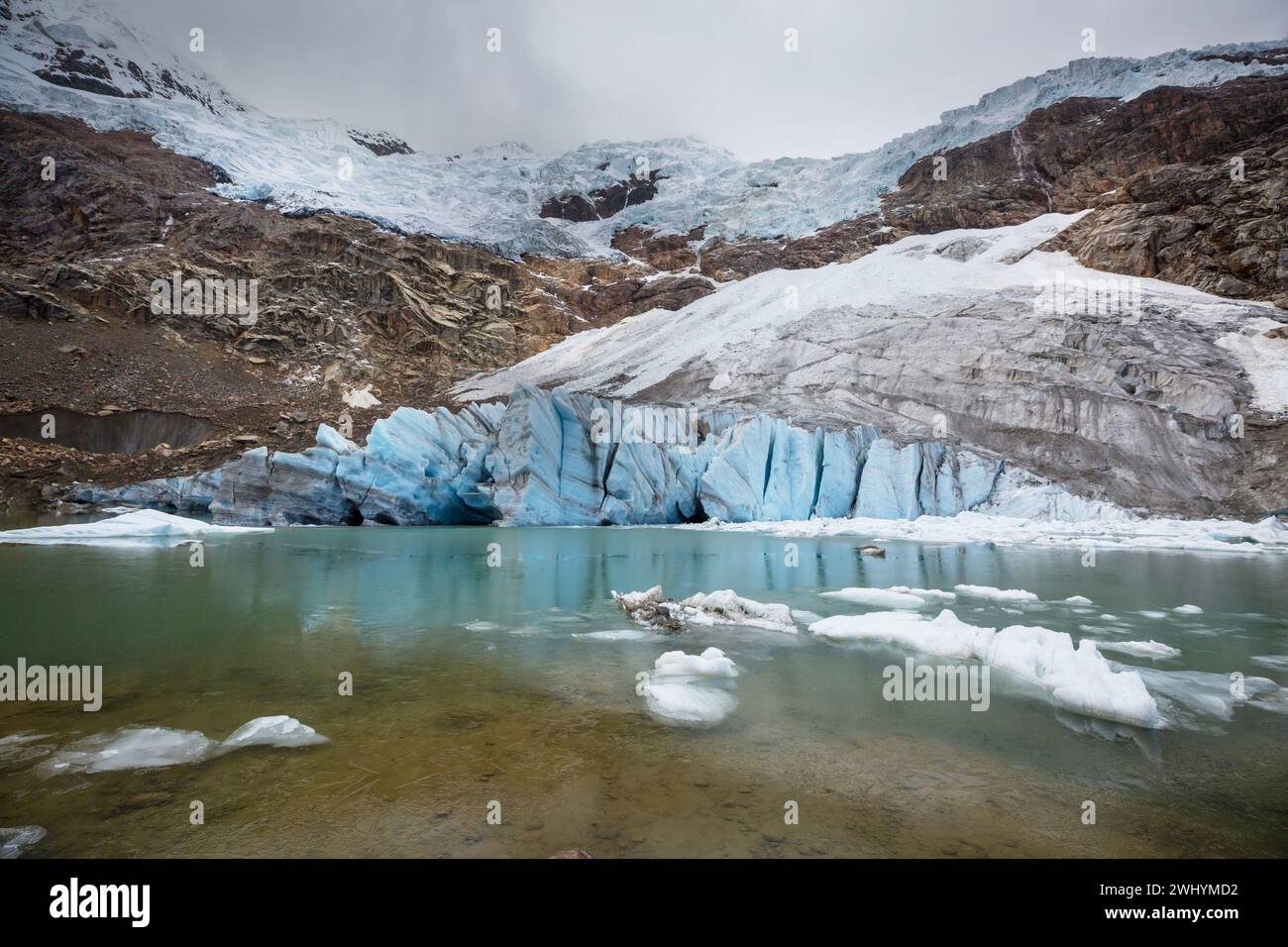 The Cordillera Blanca in the northern Andes of Peru is the highest ...