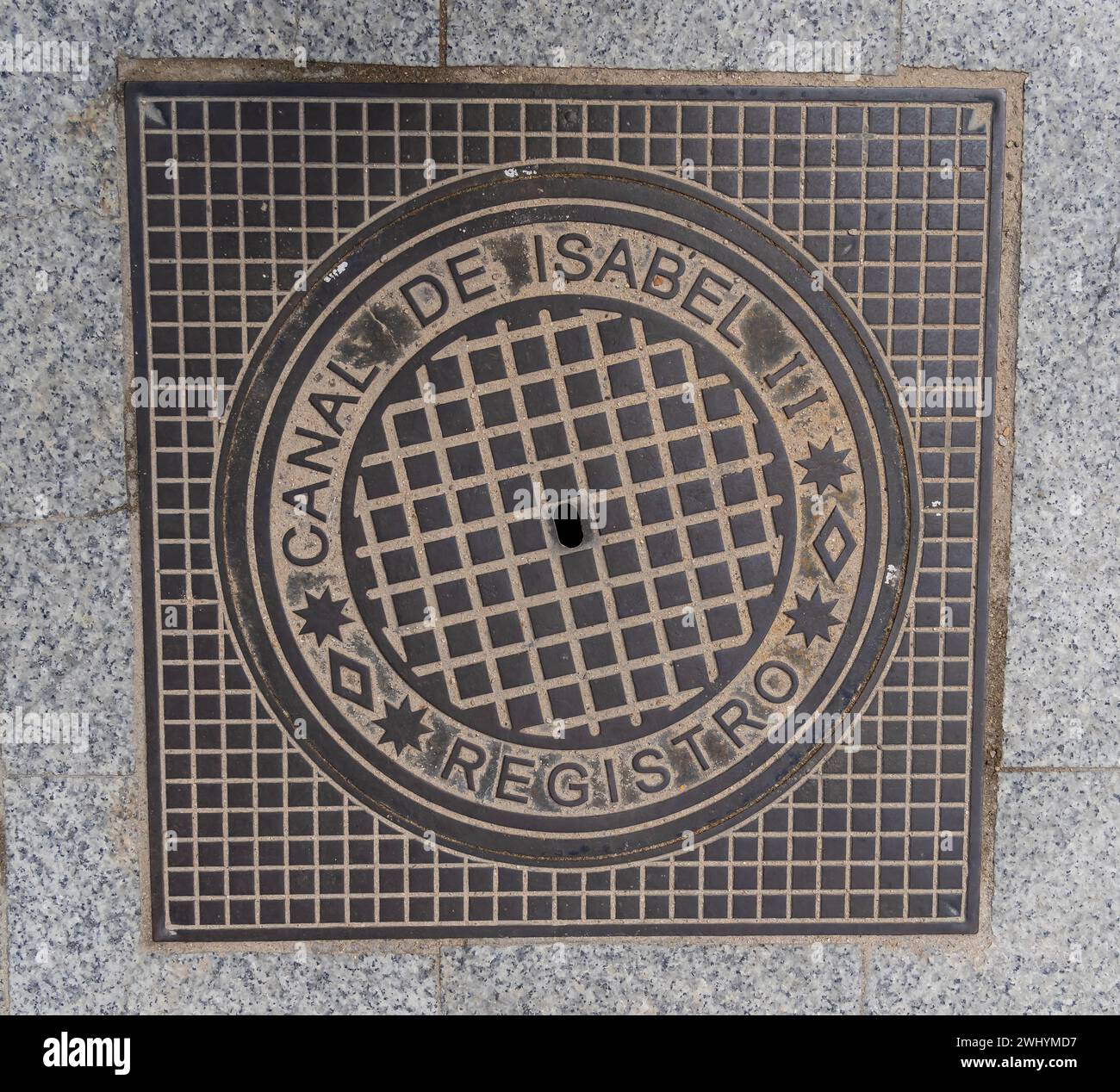 Telephone manhole cover hi-res stock photography and images - Alamy