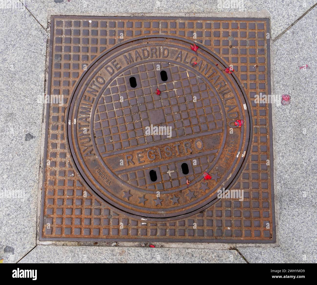 Telephone manhole cover hi-res stock photography and images - Alamy