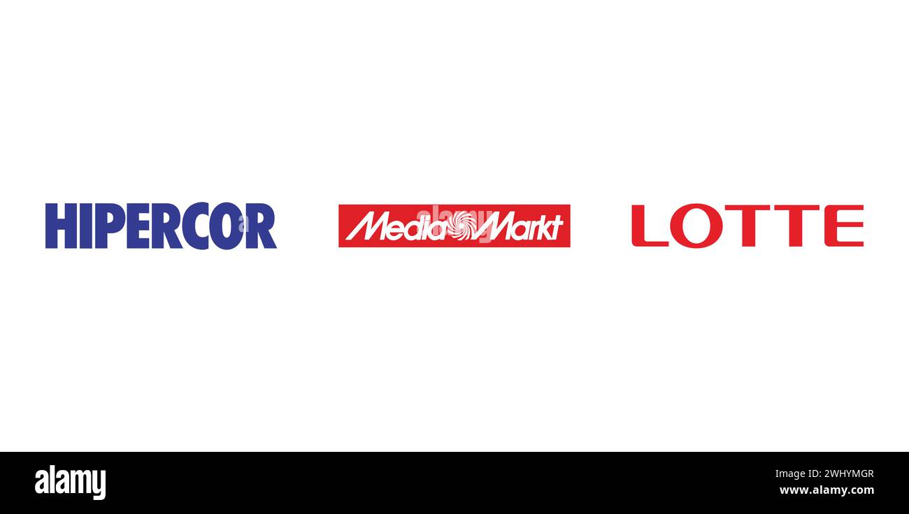 Lotte shopping Stock Vector Images - Alamy
