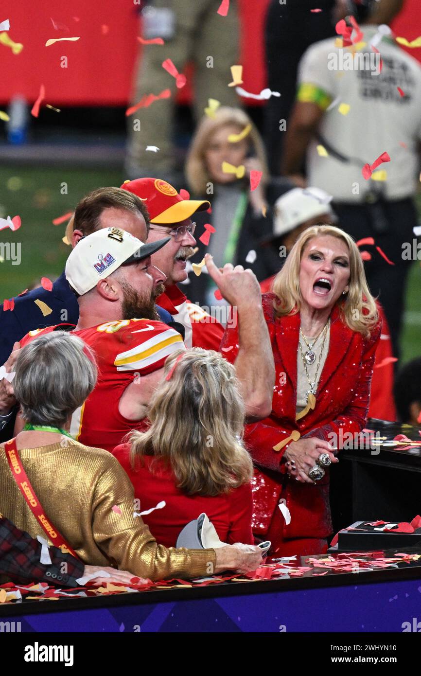 Travis kelce andy reid hi-res stock photography and images - Alamy