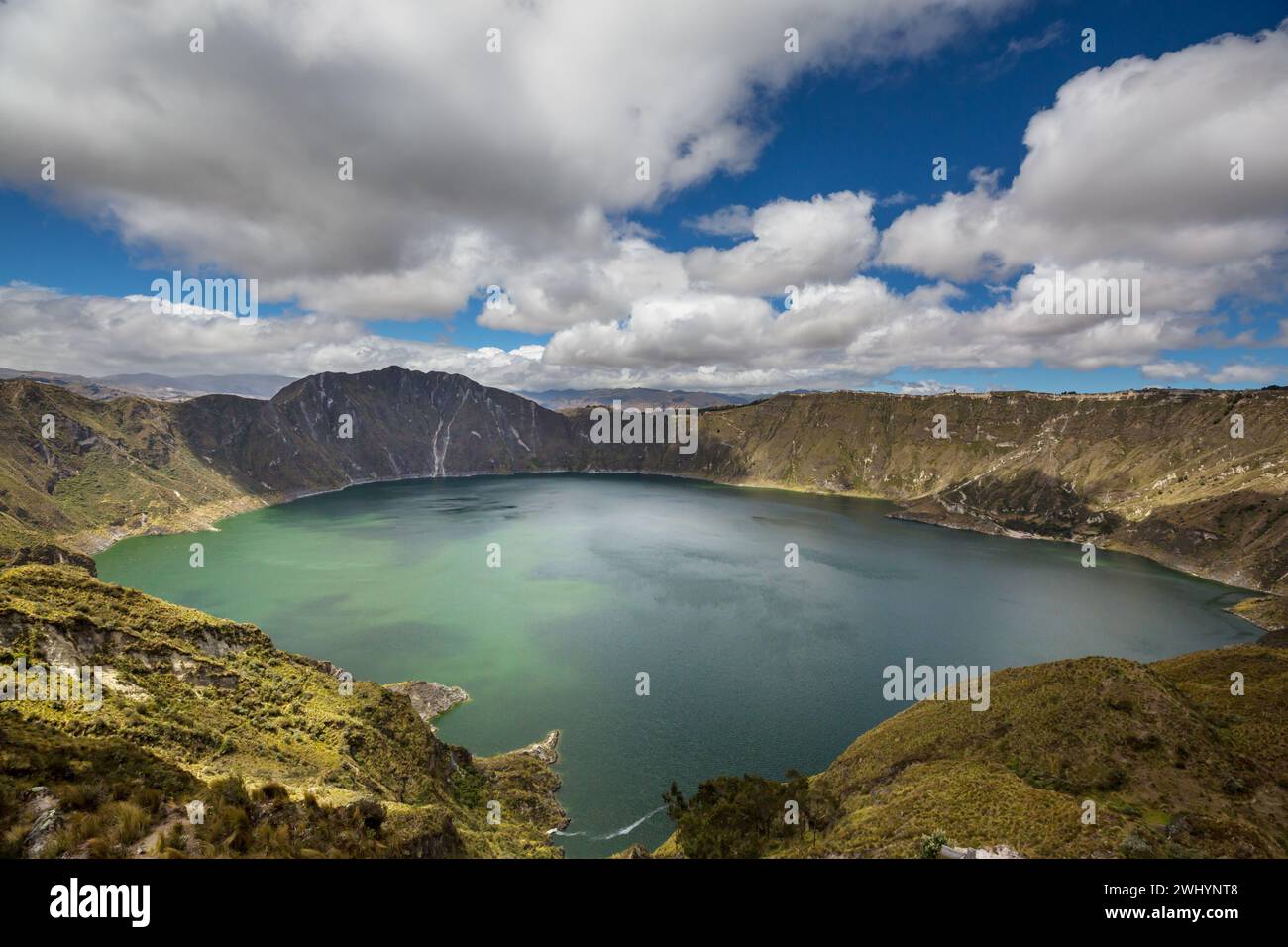 Natural landscape of the Andes in Ecuador, South America Stock Photo ...