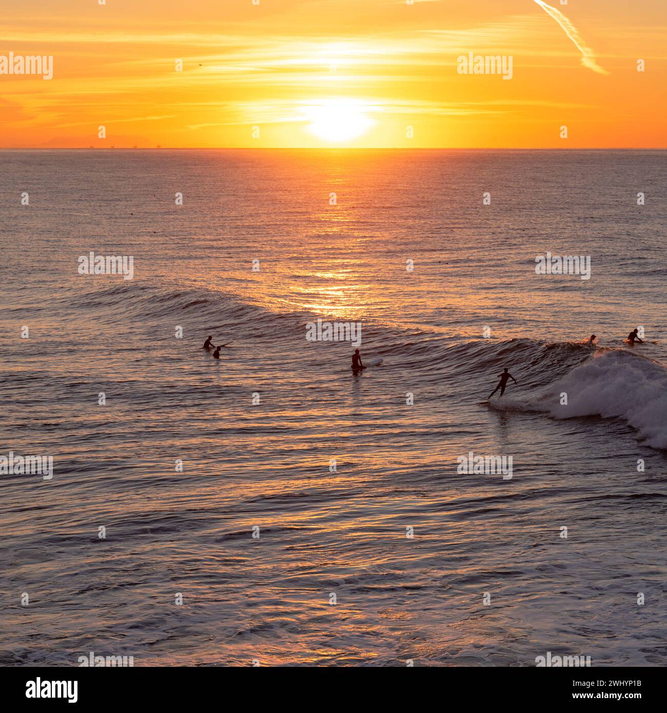 Campus point beach hi-res stock photography and images - Alamy