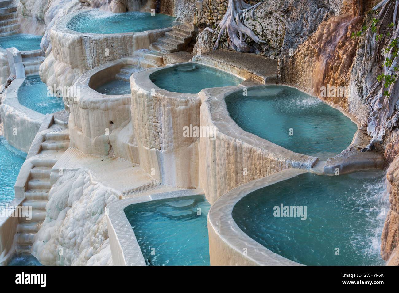 The Grutas of Tolantongo are a national park with hot springs, in the ...