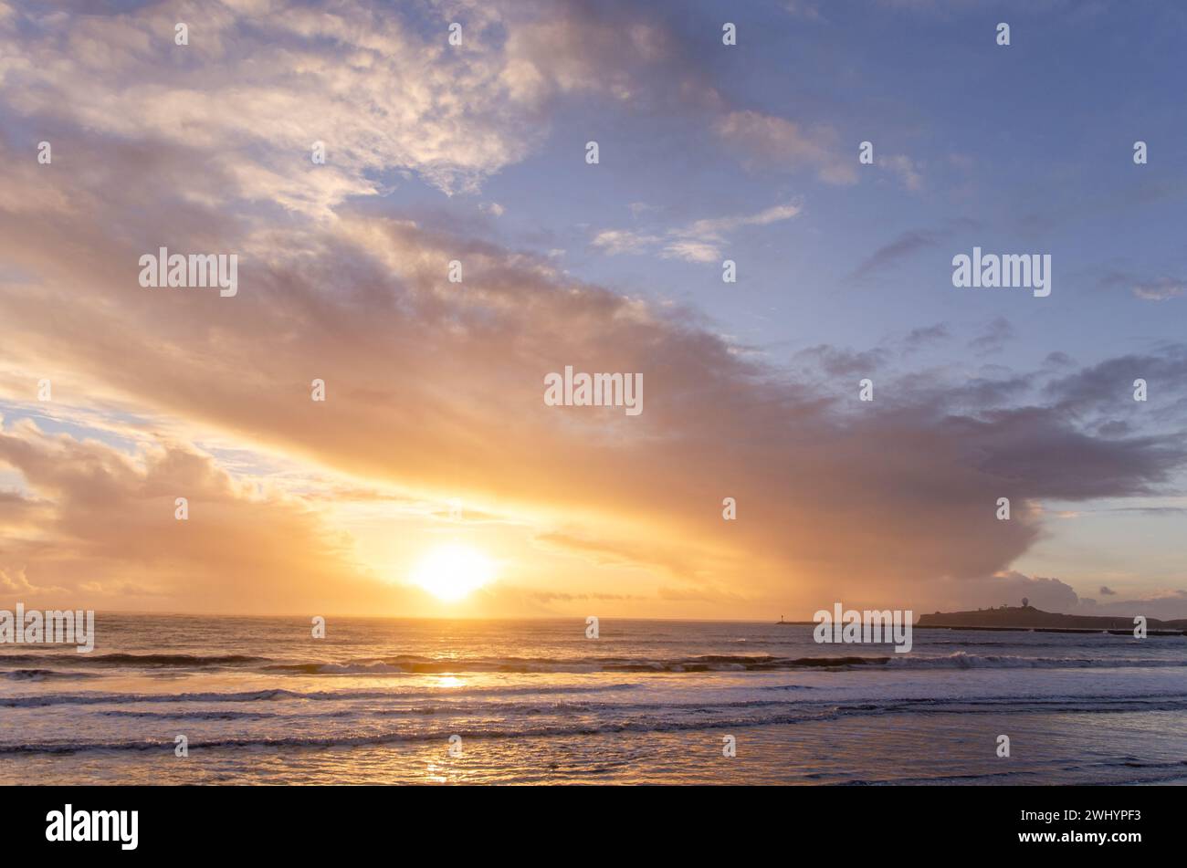 Sunset, Half Moon Bay, Pacific Ocean, Brilliant, Bright Sun, Vivid ...