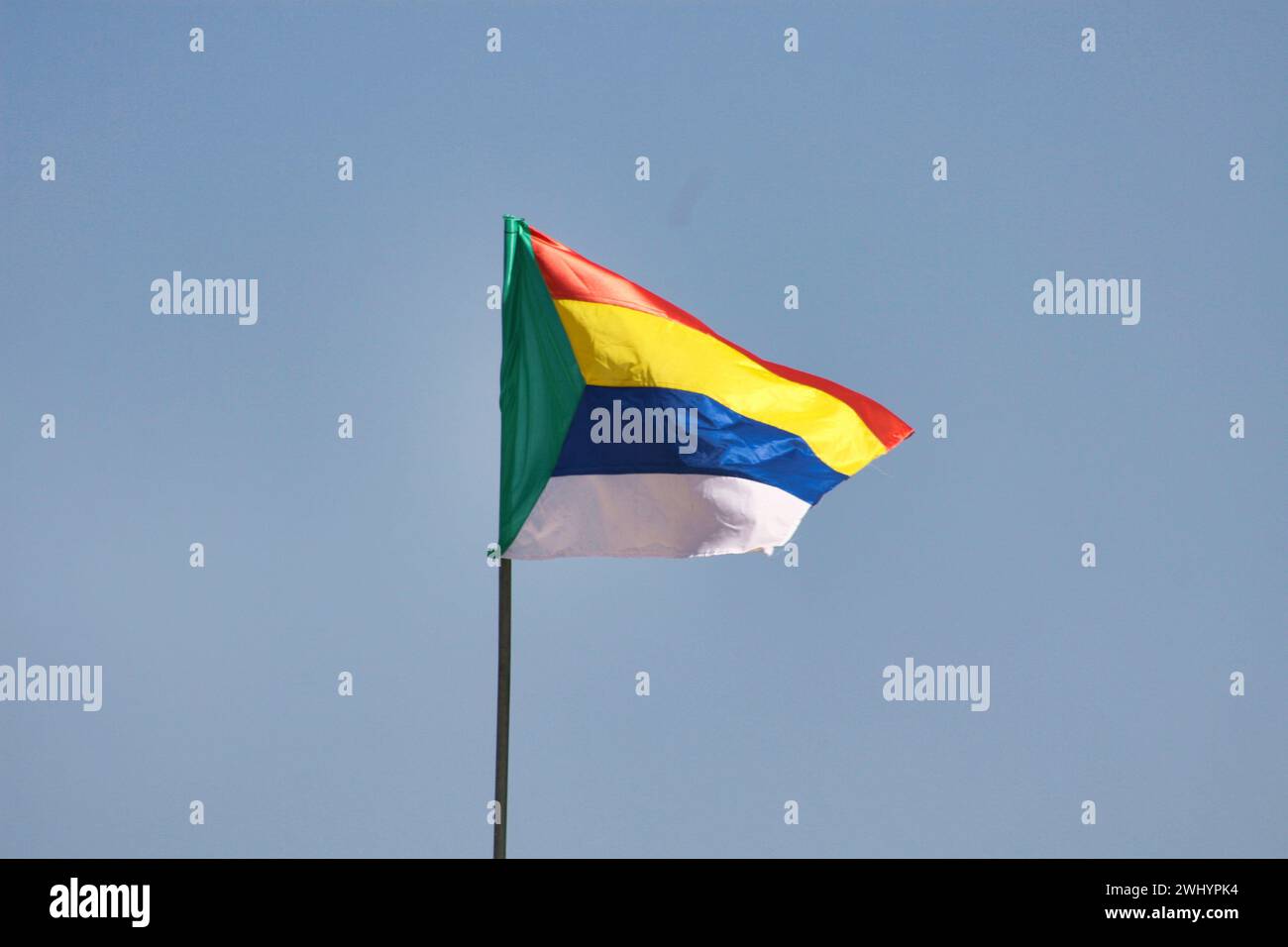 Flag of the Druze Stock Photo - Alamy
