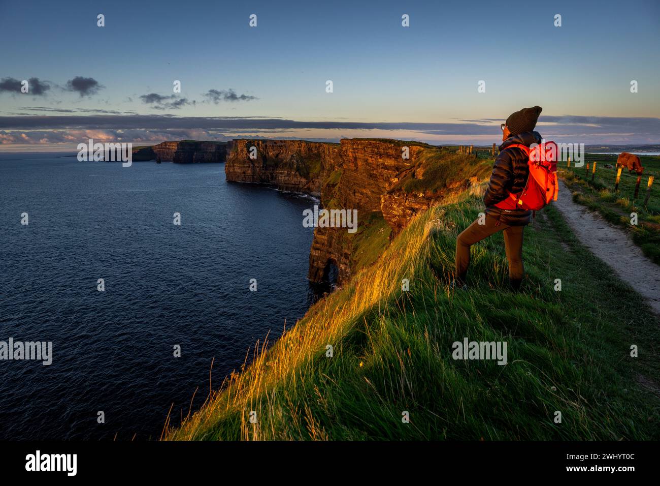 Cliffs of moher erosion hi-res stock photography and images - Alamy