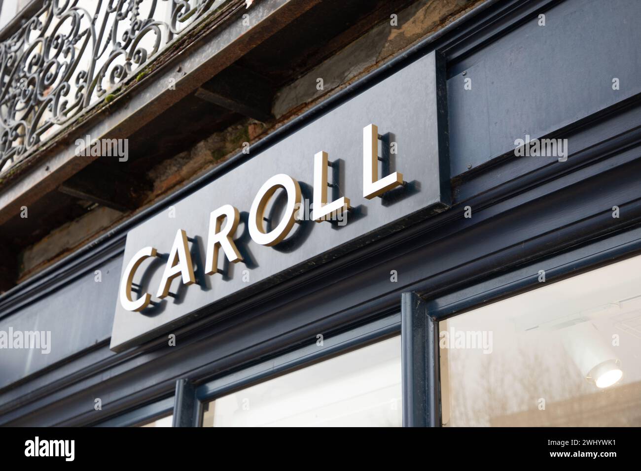 Caroll logo hi-res stock photography and images - Alamy