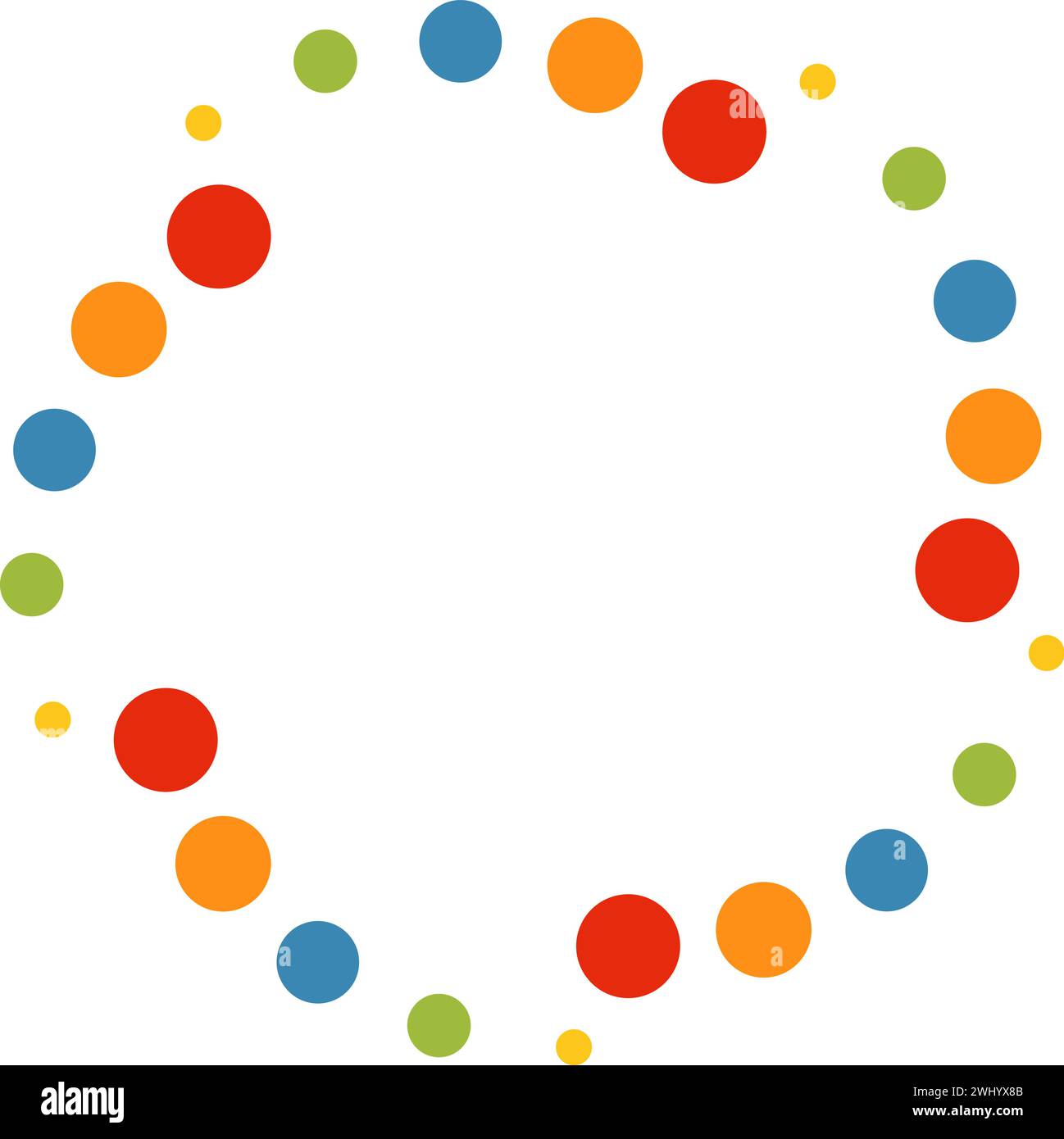 Circle border hi-res stock photography and images - Alamy