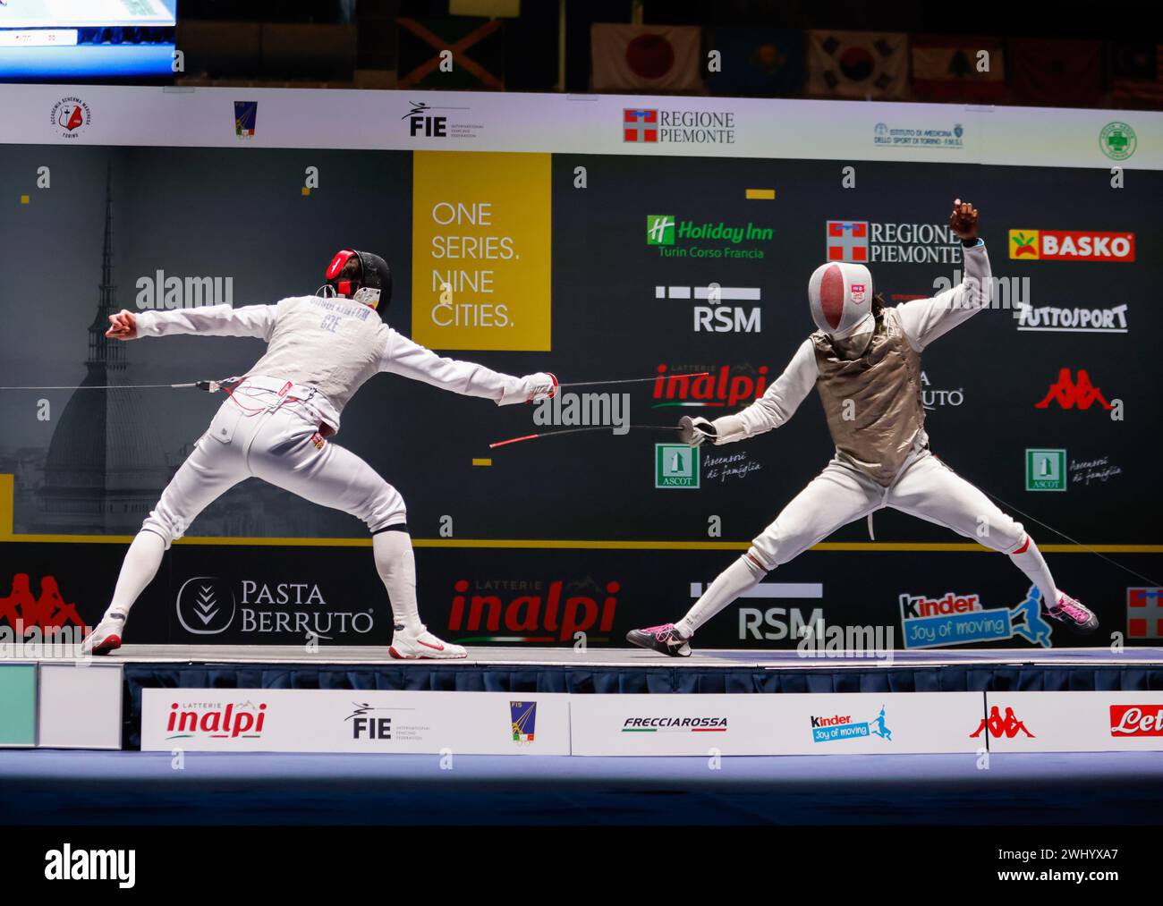 Turin, Italy. 11th Feb, 2024. Alexander Choupenitch of Czech Republic ...
