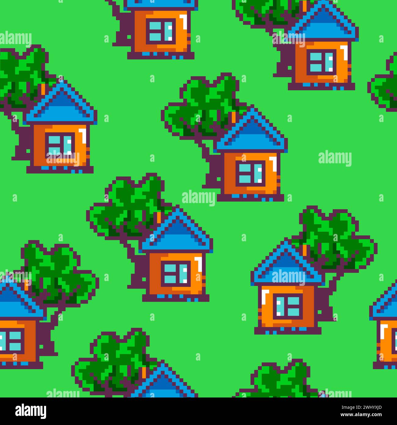 Pixelated facade Stock Vector Images - Alamy