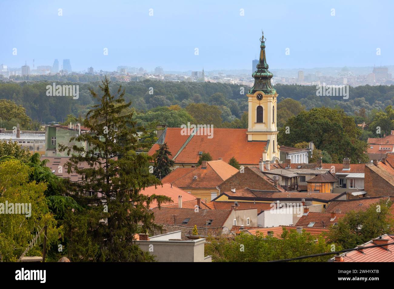 Belgrade serbia building houses hi-res stock photography and images - Alamy