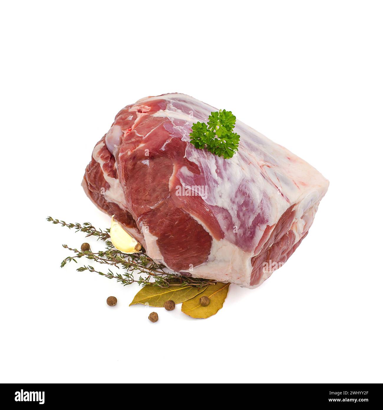 Whole roast shoulder of lamb hi-res stock photography and images - Alamy