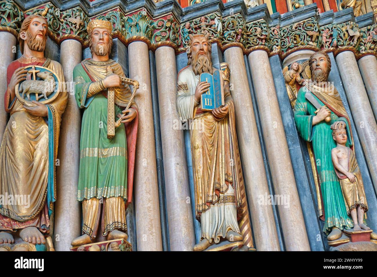 Abraham, Moses, David and John the Baptist, St. Servatius Maastricht ...