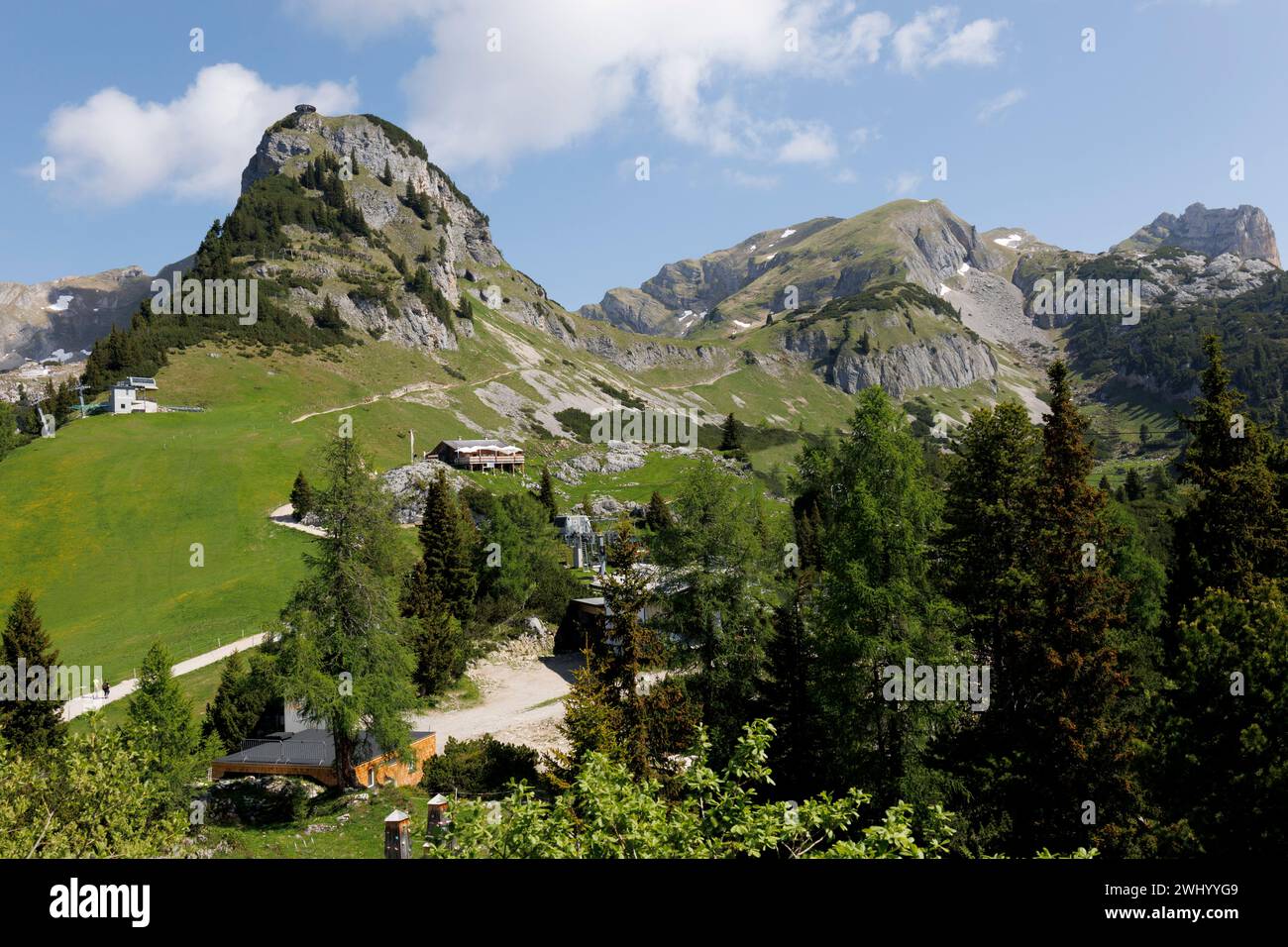 Rofan Mountains, Achensee, Tyrol, Austria, June Stock Photo - Alamy