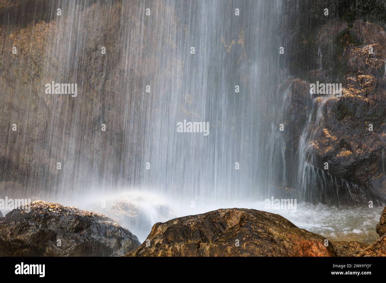Beautiful Dalfazer waterfall, Achensee, Tyrol, Austria Stock Photo - Alamy