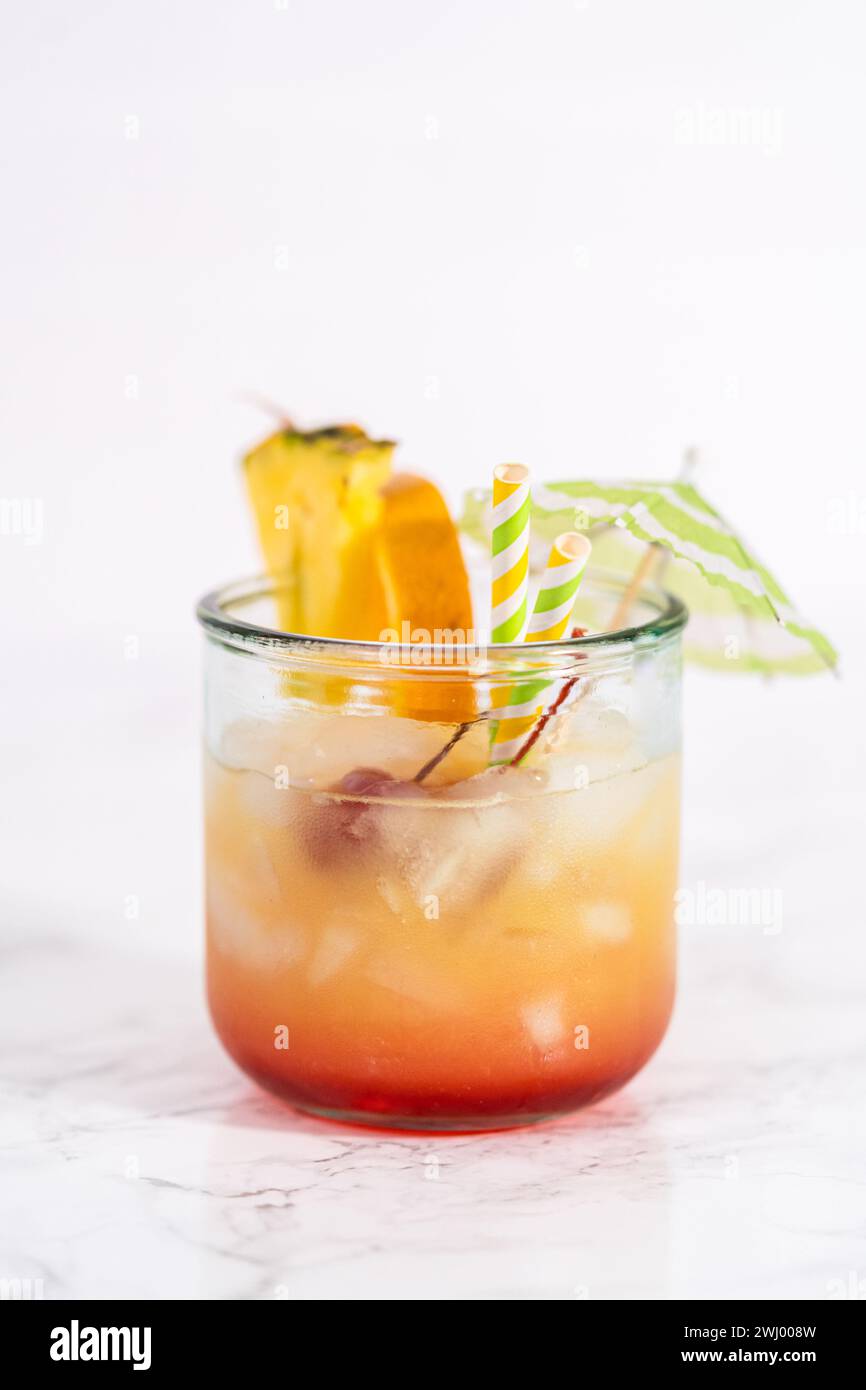 Malibu sunset cocktail hi-res stock photography and images - Alamy