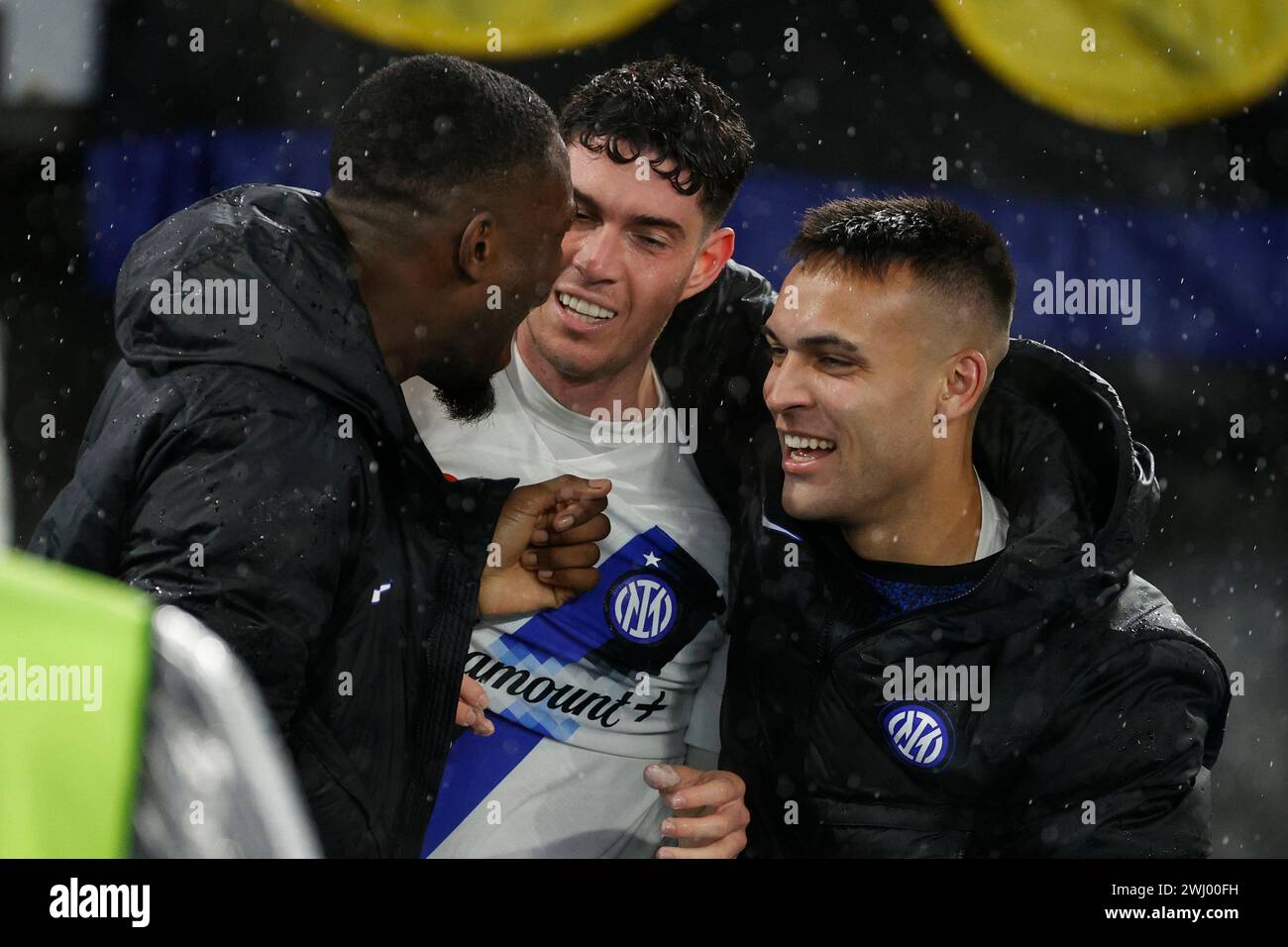 Rome, Lazio, Italy. 10th Feb, 2024. Alessandro Bastoni of Inter ...