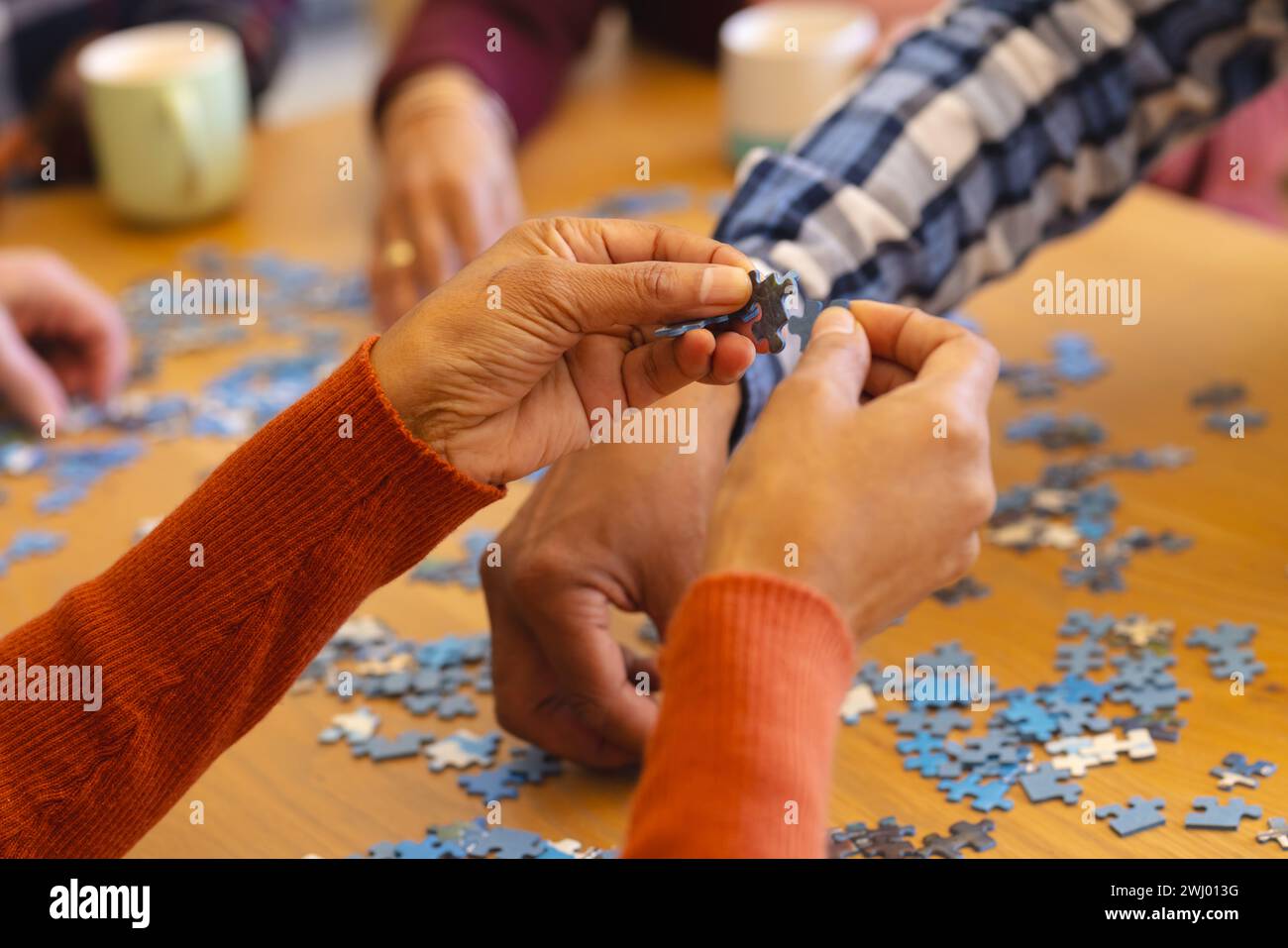 Diverse puzzles hi-res stock photography and images - Alamy