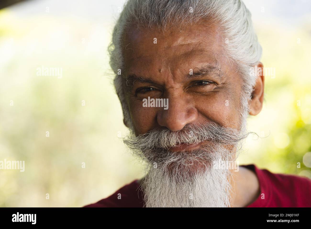 Portrait happy biracial man long hi-res stock photography and images ...